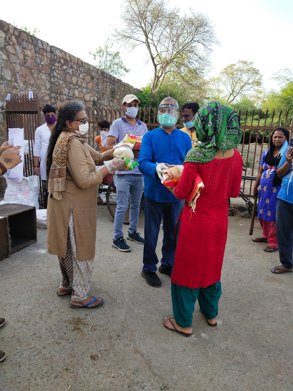 Dry Ration Distribution – Bridging The Gap Foundation