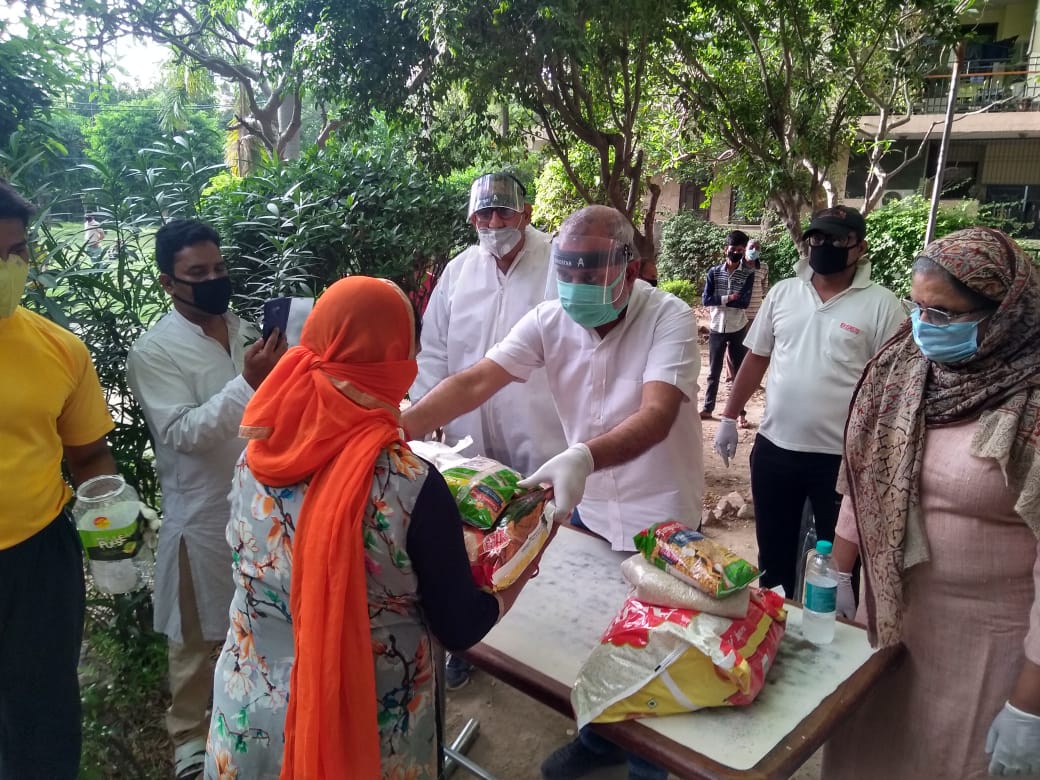 DRY RATION DISTRIBUTION – Bridging The Gap Foundation